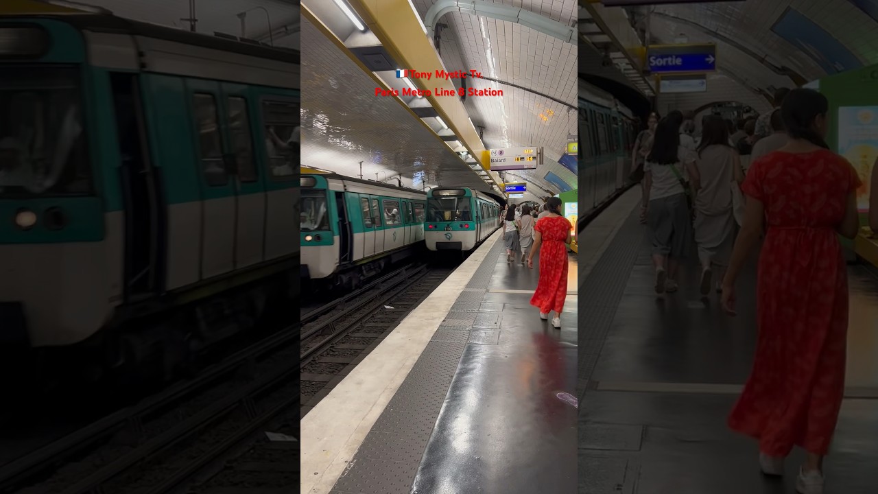 Paris Metro Line 8 Station #shorts 🇫🇷 - YouTube