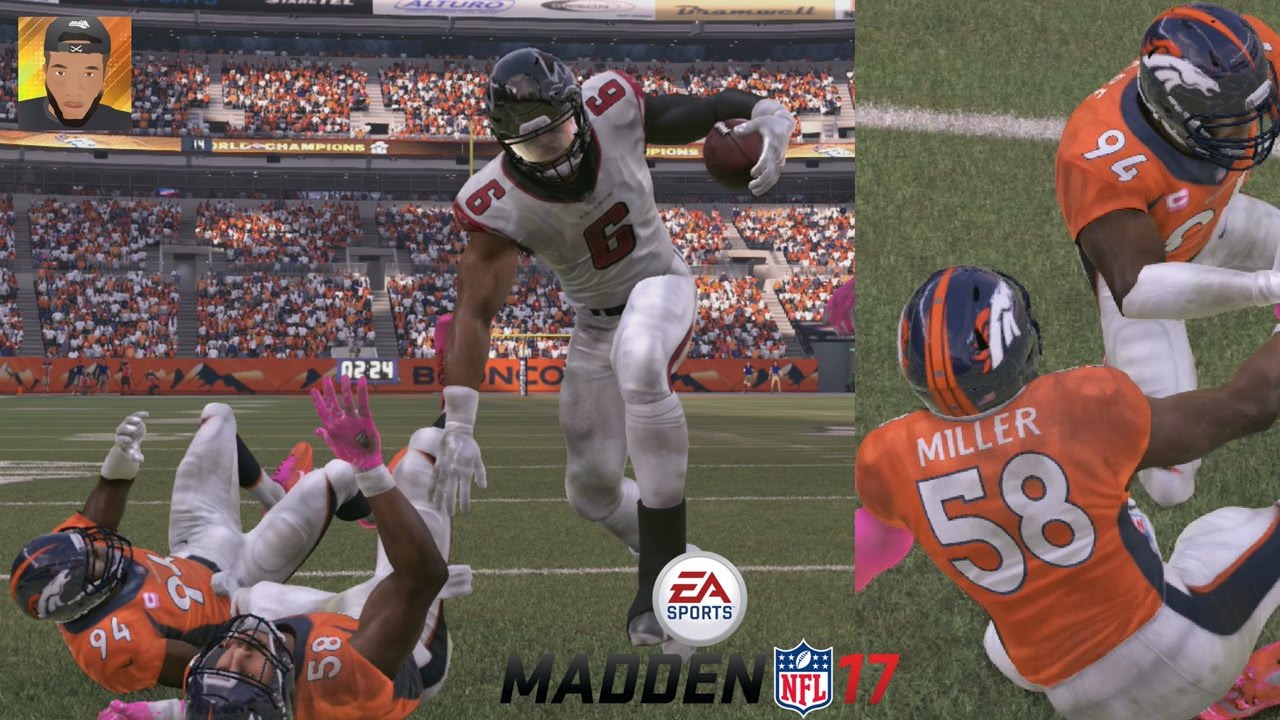 INJURING VON MILLER & DAMARCUS WARE!! Madden 17 Career Mode Gameplay Ep ...