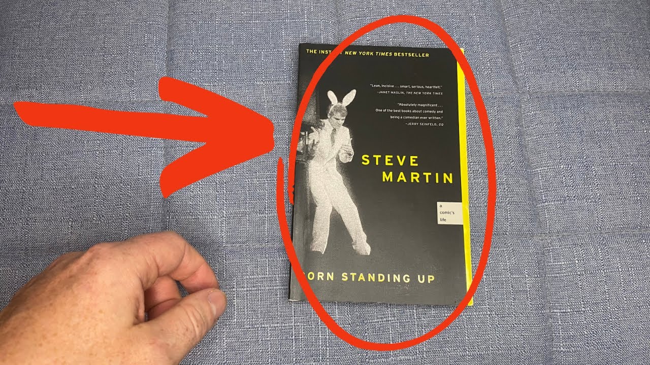 Born Standing Up by Steve Martin - 1 Minute Review - YouTube