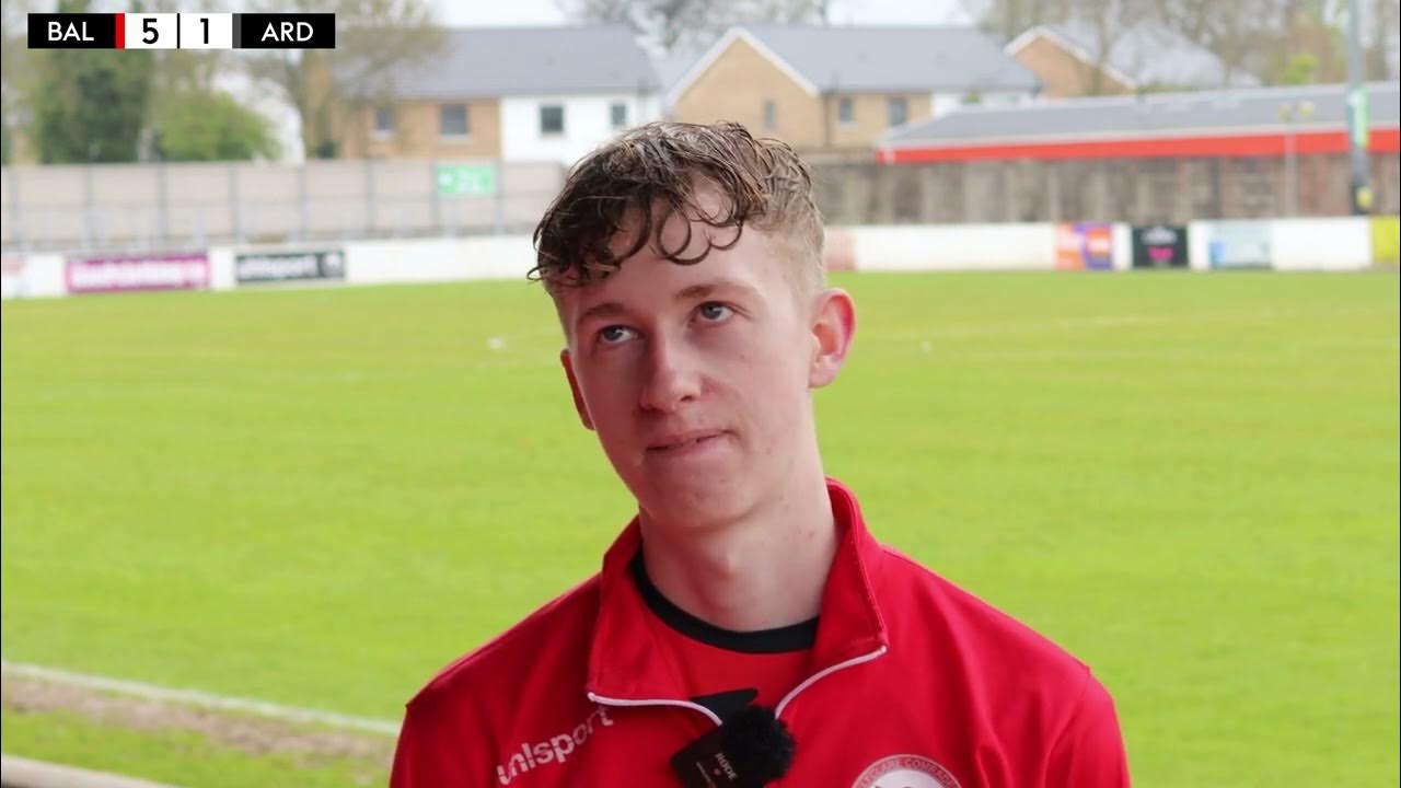 Match Reaction: Conall Doherty on Ballyclare Comrades 5-1 Ards FC - YouTube