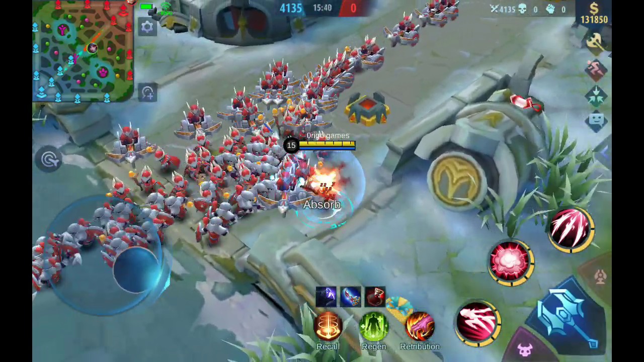 Mobile legends Minions battle - YouTube