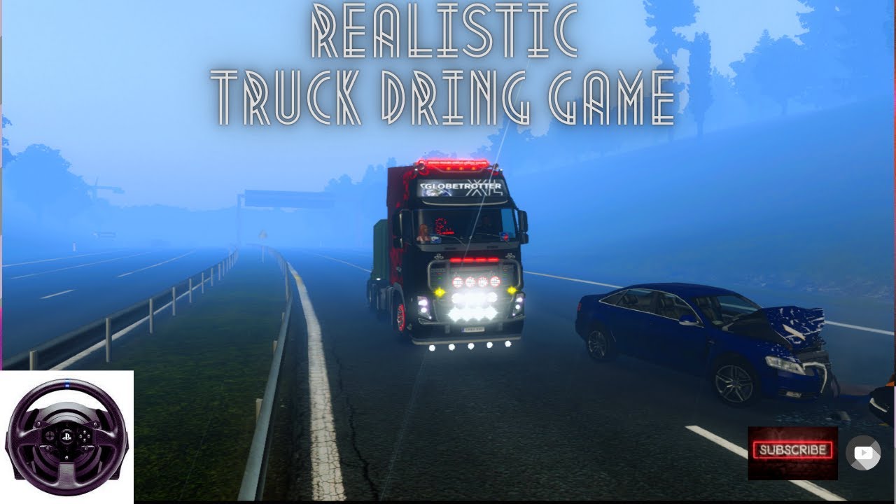 Euro Truck Simulator 2 Thrustmaster T300RS | Animated Passenger Rain ...