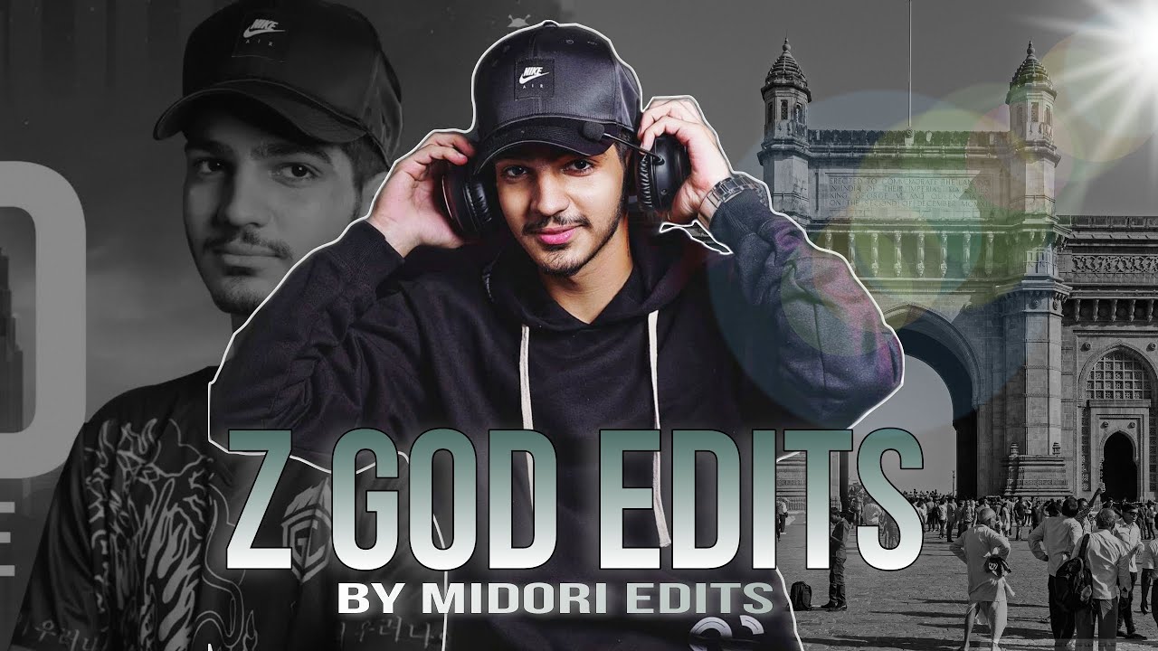 The Z-God Edits🔥|Midori Edits|@ZGODGAMING|The best support player|#bgmi ...