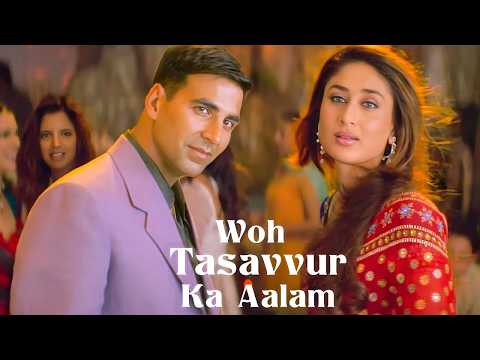 Woh Tassavur Ka Aalam | Akshay Kumar | Kareena Kapoor | Alka Yagnik | Udit Narayan | Aitraaz