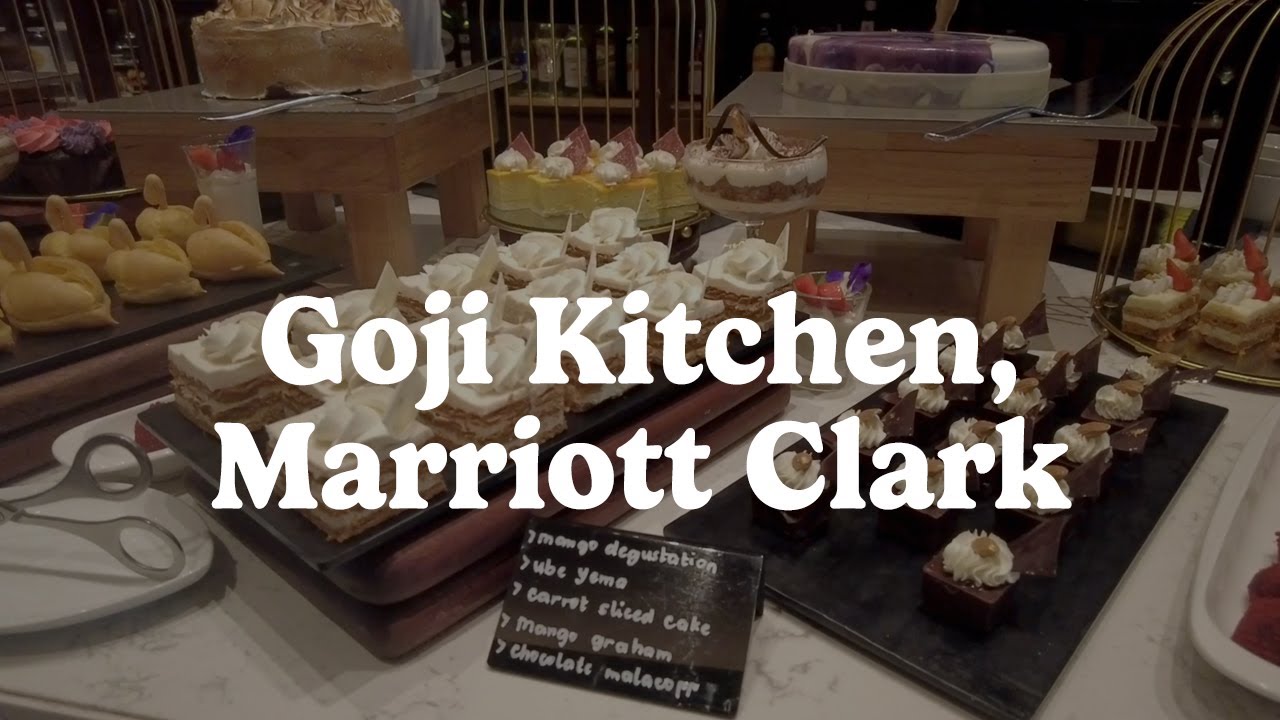 Birthday Lunch Buffet at Goji Kitchen, Marriott Clark - YouTube