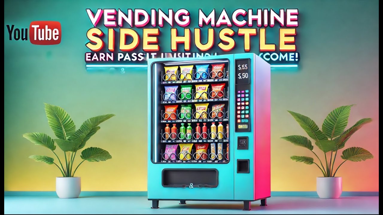 Vending Machine Business: Generating a Passive Income (in detail) - YouTube