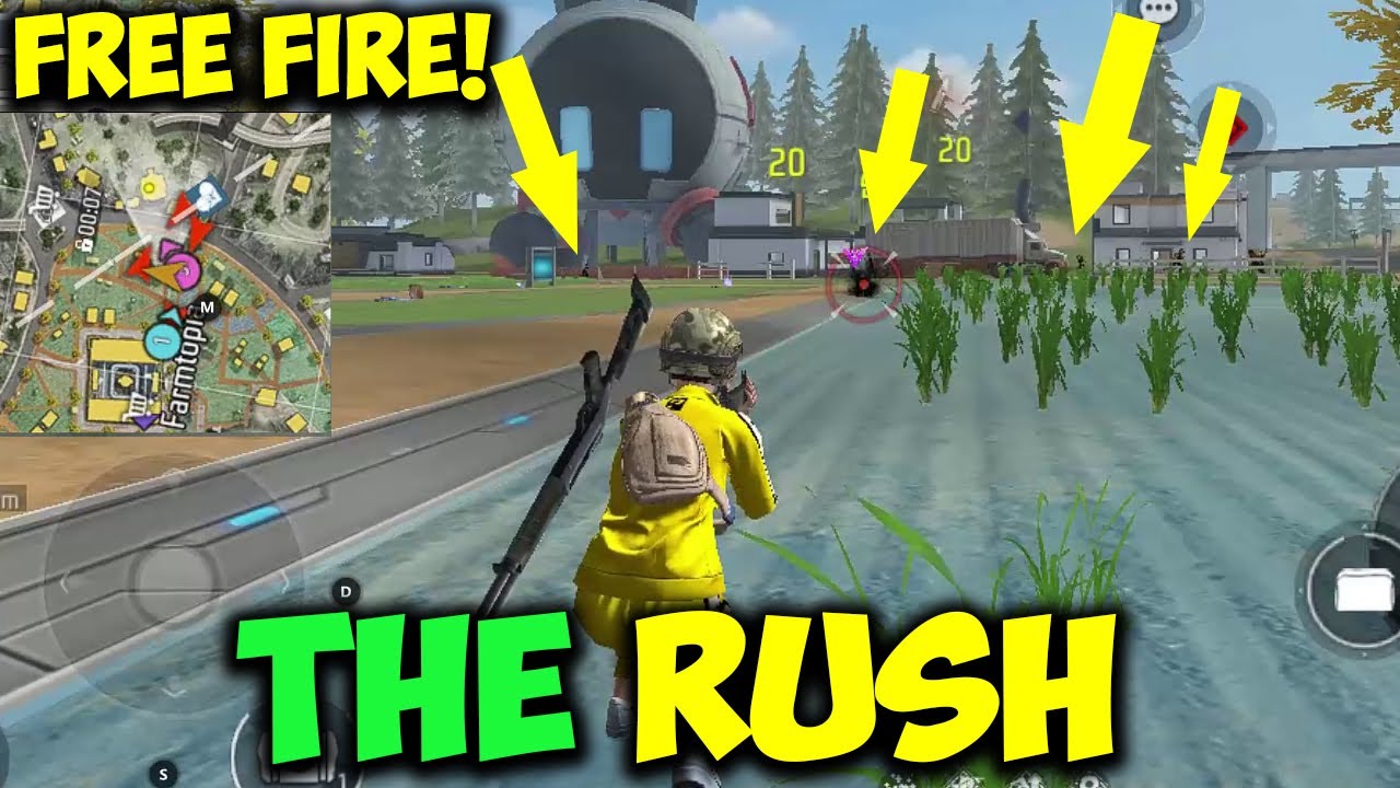 Join The Rush: Epic Gameplay In Free Fire😋 - YouTube