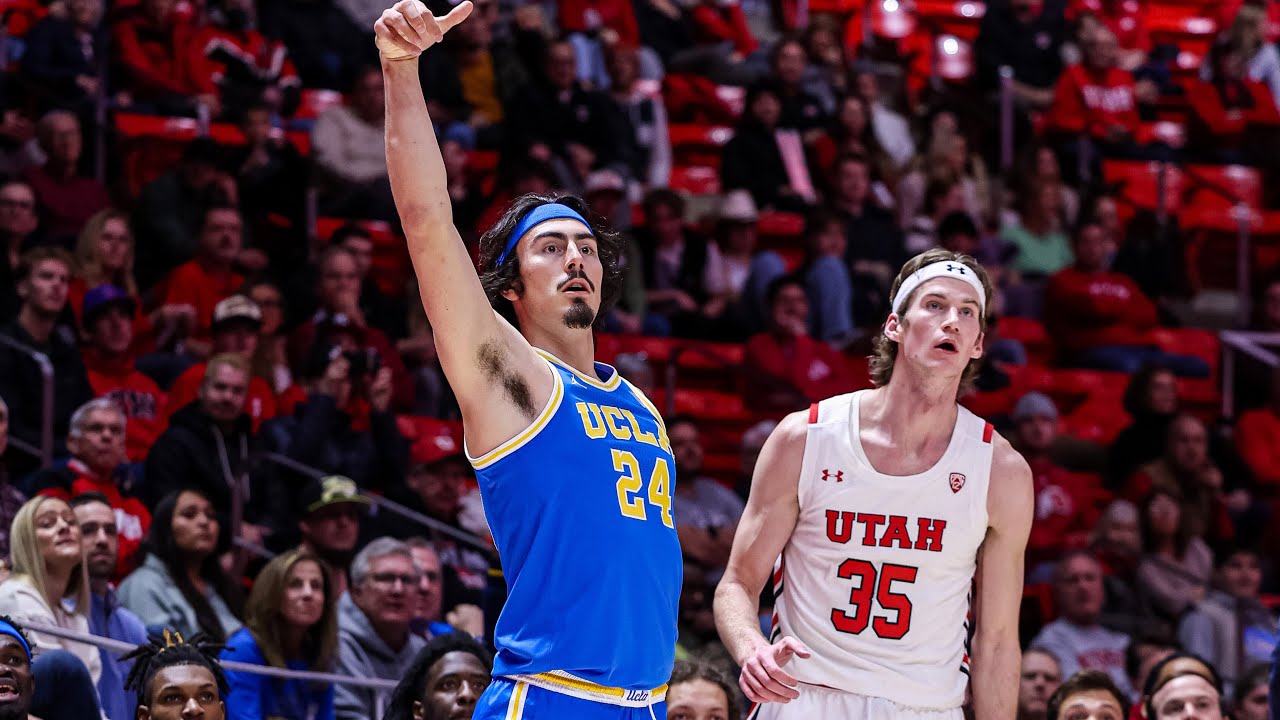 No. 4 UCLA wins 7th straight after knocking off Utah in SLC - YouTube