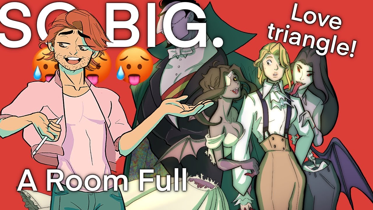 Drawing Every Drawfee Vampire | Drawfee Fan Art - YouTube