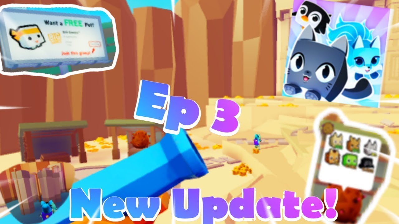 Roblox- "Pet Simulator 2!" {Episode 3} New Desert World And Free Group ...
