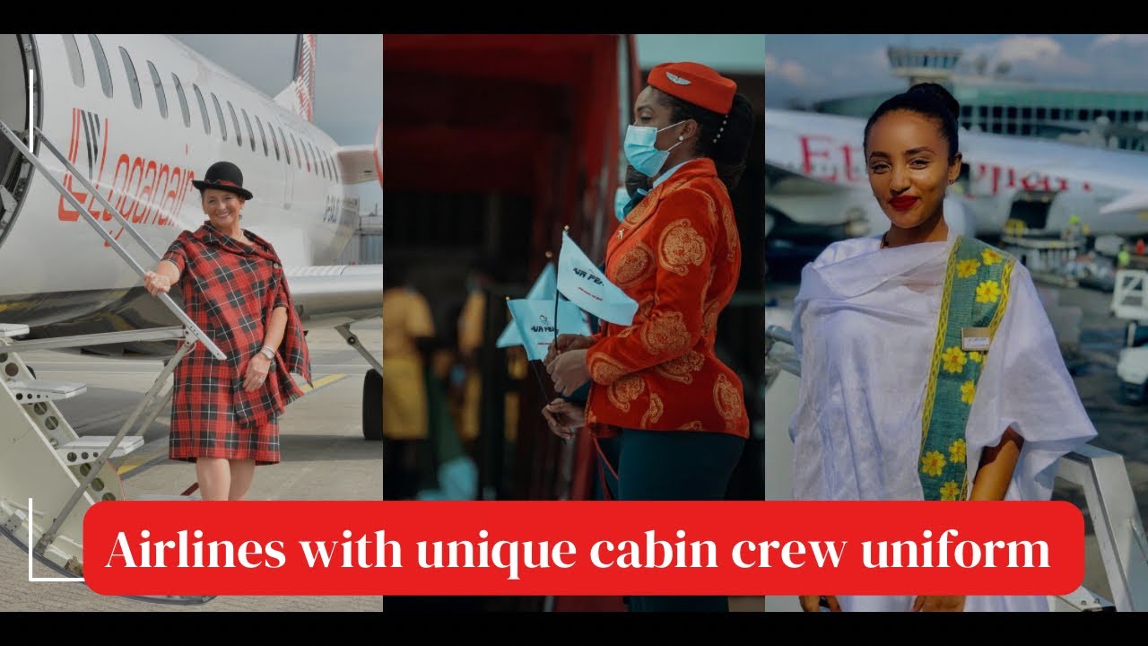 Air Peace: Airlines With Unique Cabin Crew Uniform - YouTube