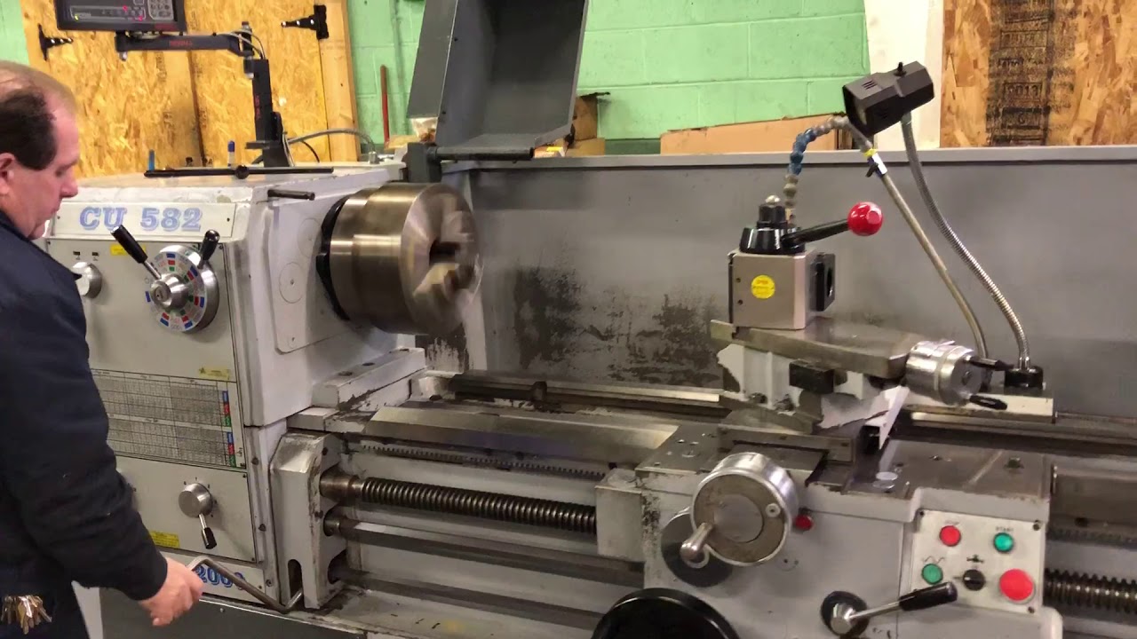 22 3/4" x 80" Lion Engine Lathe (2012) - YouTube