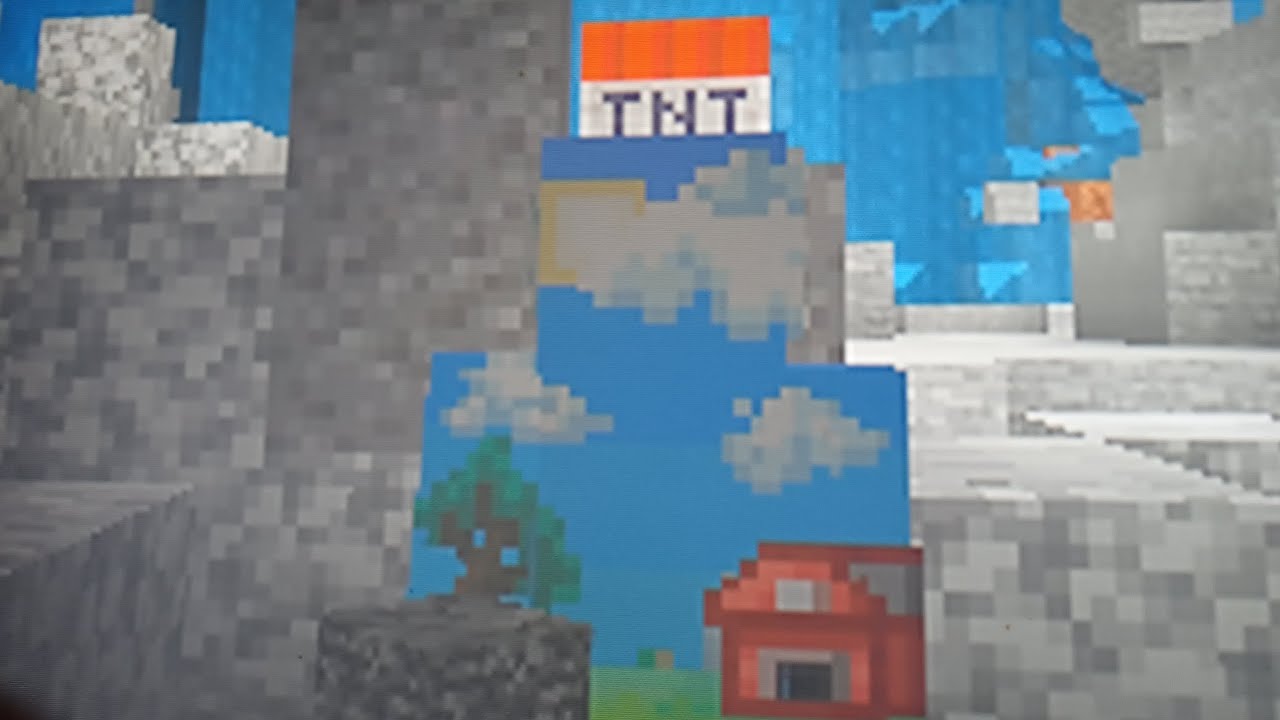 TNT explosion in Minecraft tnt go boom - YouTube