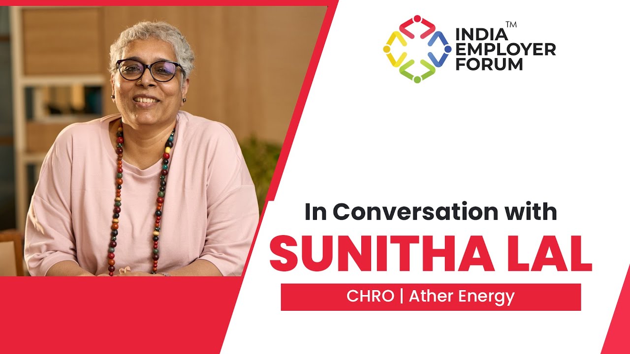 In Conversation with Sunitha Lal | CHRO | Ather Energy - YouTube