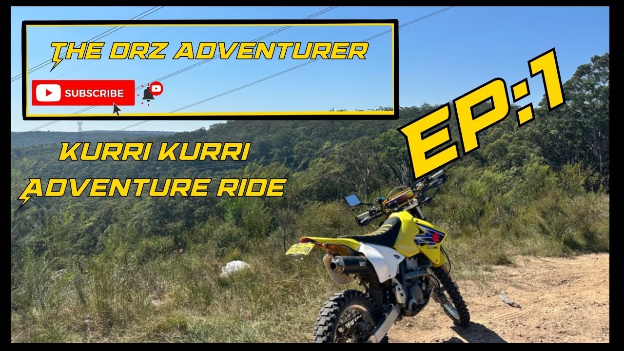 Drz Adventure - Kurri Kurri exploration ride #drz400 - YouTube