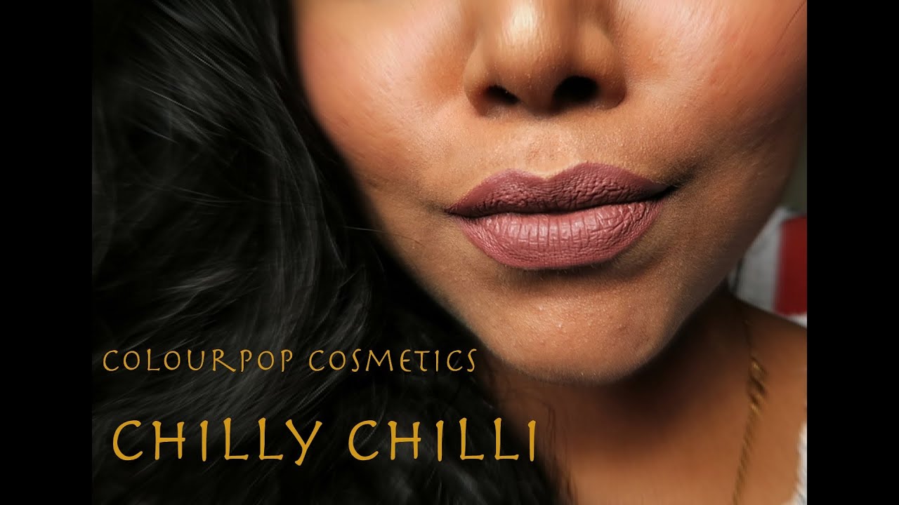 Chilly Chilli ColourPop Ultra Matte Lip - YouTube