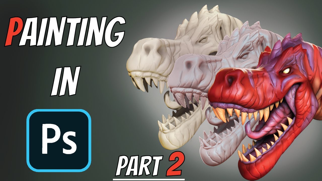 ZBrush to Photoshop Workflow - Part 2 - YouTube