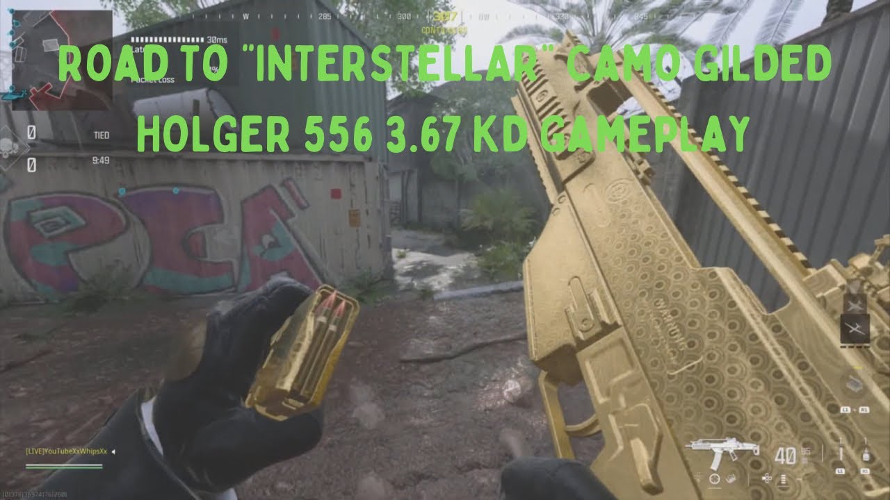 Road To “INTERSTELLAR” Camo GILDED HOLGER 556 3.67 KD Gameplay - YouTube