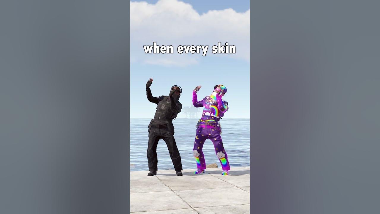 Comparing Blackout Vs Pirate Sets In Rust Rustgame Rustskins Rust Rusttips Youtube