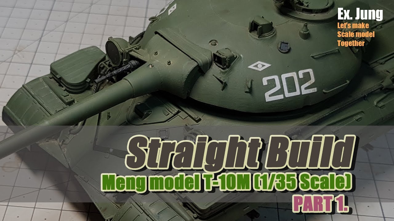 [Straight Build] T-10M (Meng model) PART. 1 (Eng sub) / Filters, Oil ...