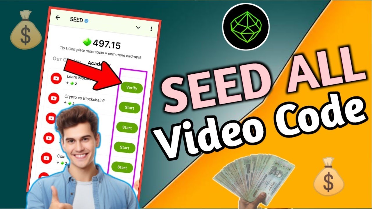 SEED All Video Code || SEED All Verified Code || Seed All Video Codes ...