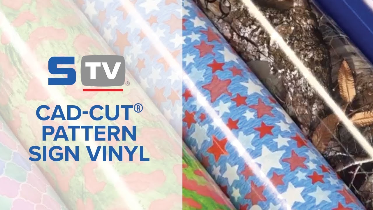 How to Use Pattern Sign Vinyl - YouTube