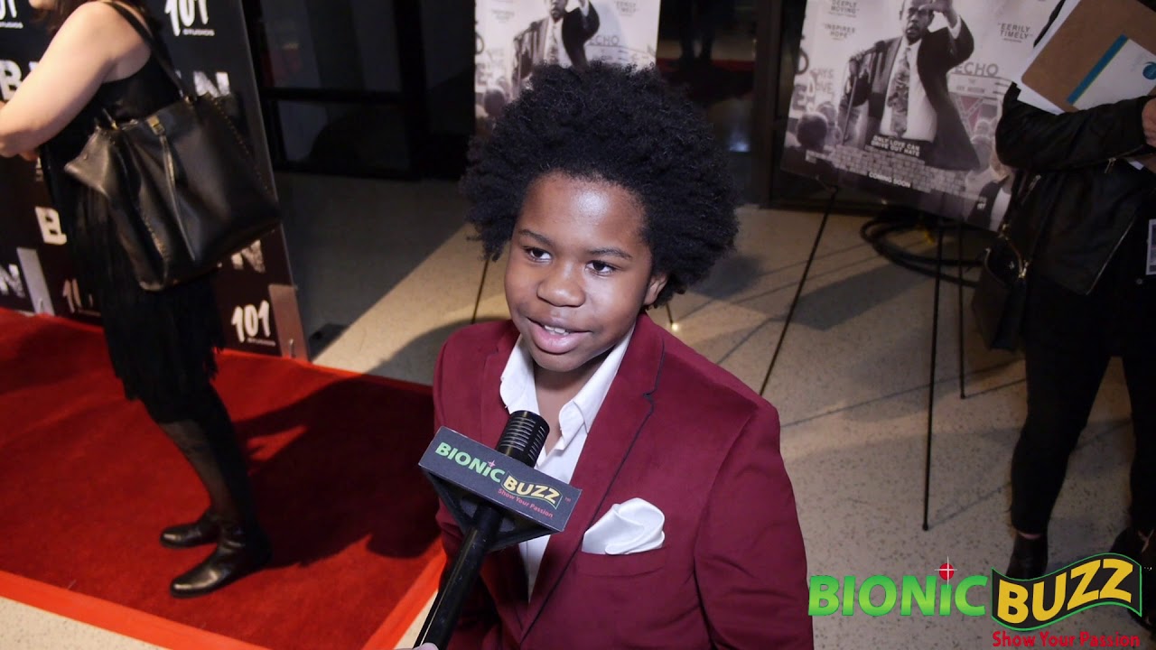 Actor Devin Bright Interview at Burden LA Premiere - YouTube