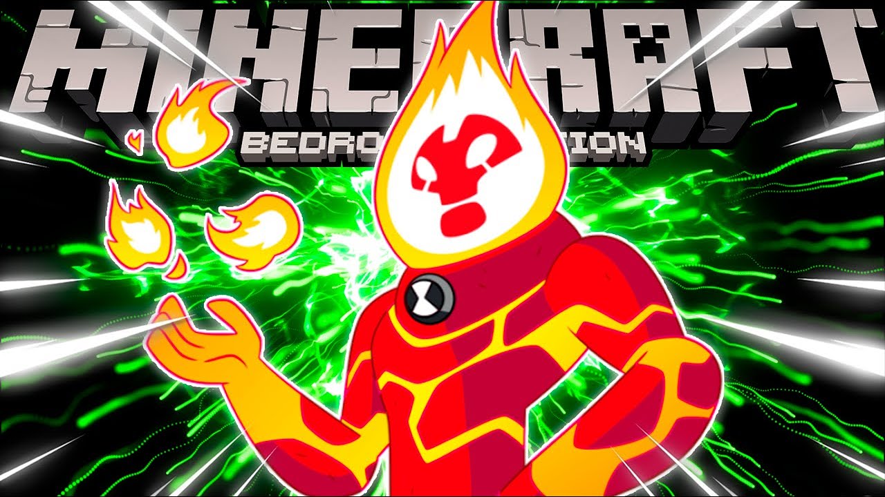 A ADDON BEN 10 MAIS REALISTA E MELHOR DO MOD DE PC PARA O MINECRAFT PE ...