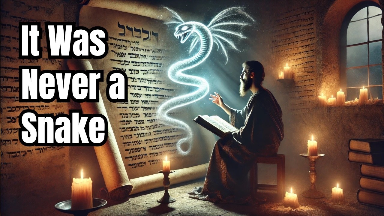 Genesis' Serpent WASN'T a Serpent?! Hebrew Text Reveals the Truth - YouTube
