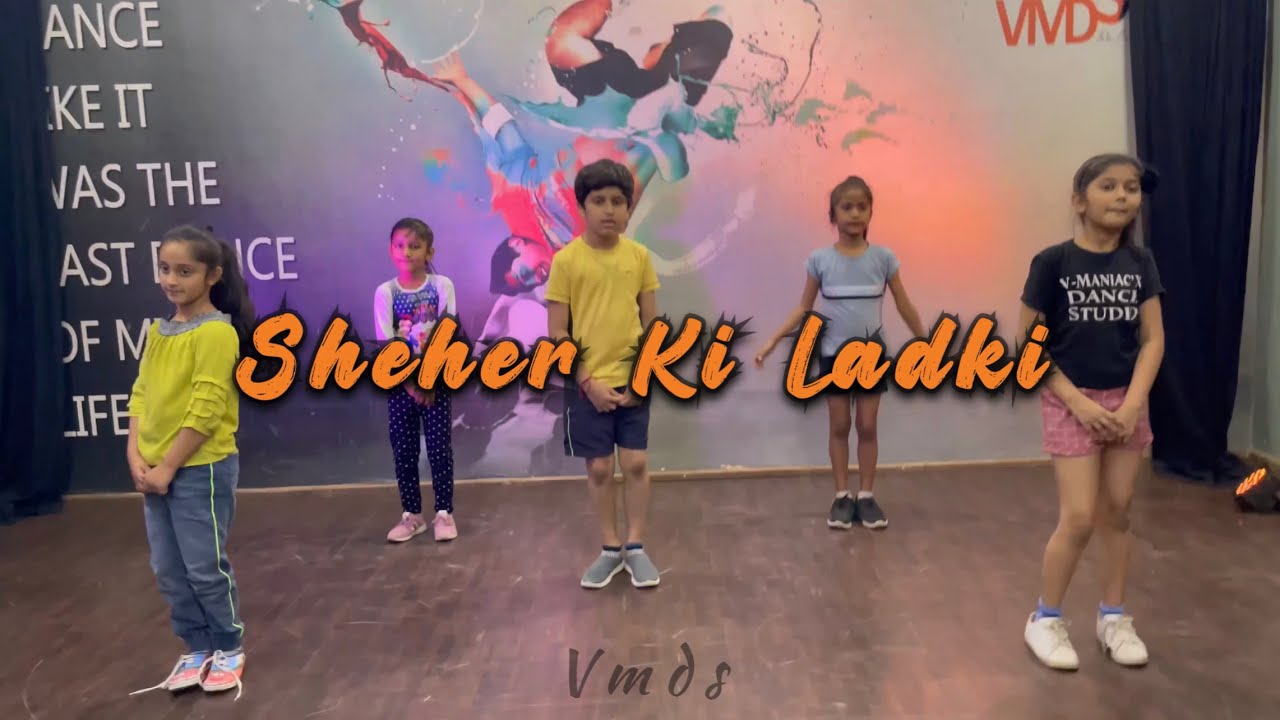 Sheher Ki Ladki 2.0 | Kids Beginners Batch | Vijay Bhakta Choreography ...
