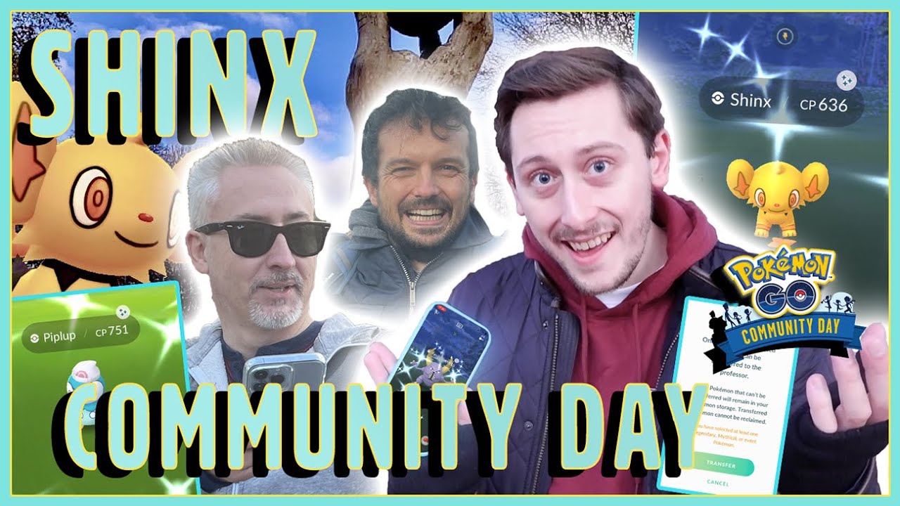SHINY SHINX COMMUNITY DAY & CANDY XL BOOSTS IN POKÉMON GO!! Featuring ...