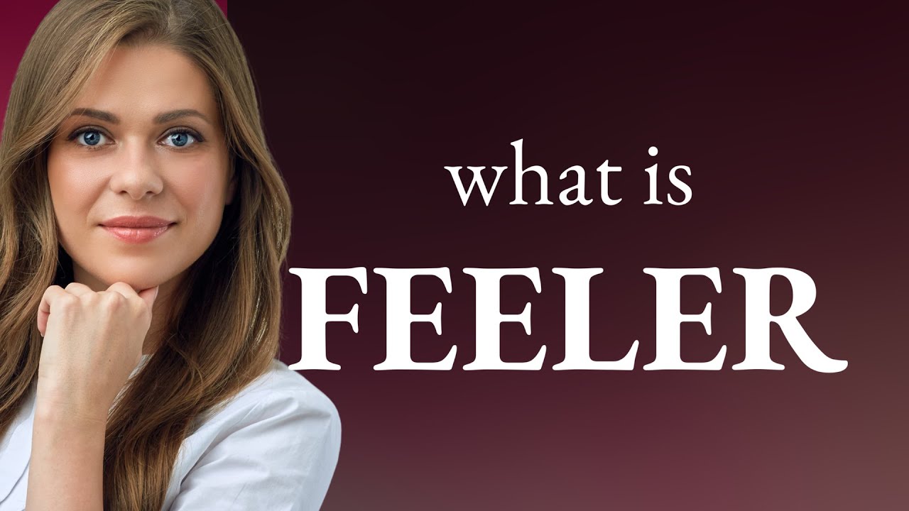 Feeler — definition of FEELER - YouTube