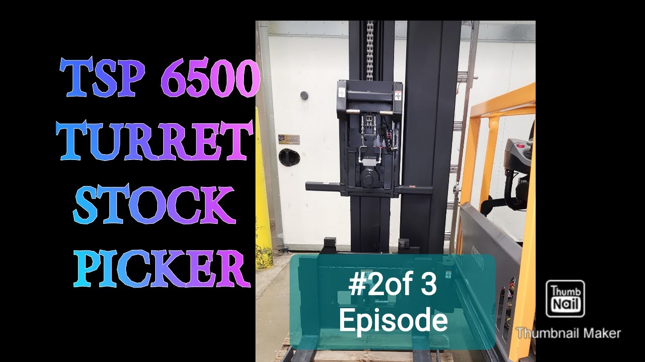 #2 OF 3 EPISODE TSP 6500 TURRET STOCK PICKER @Transtec Official - YouTube