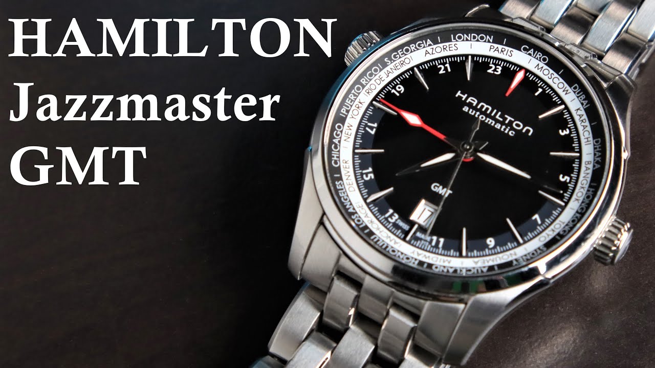 Unboxing Hamilton Jazzmaster GMT [ Affordable GMT Watch ] - فتح صندوق ...