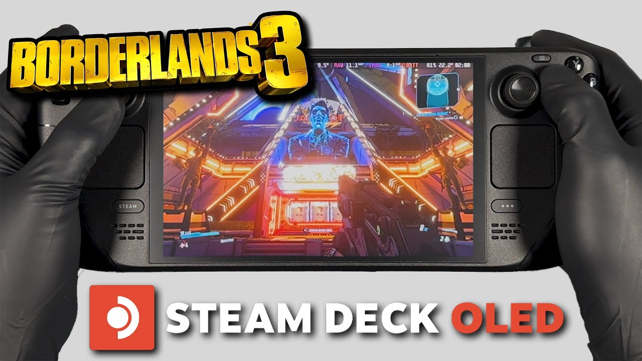 Borderlands 3 | Steam Deck Oled Gameplay | Steam OS - YouTube