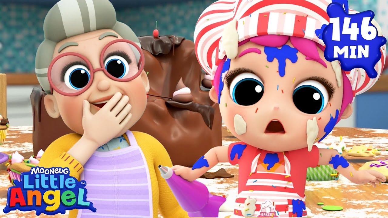 Granny's Special Recipe + More | Little Angel | Healthy Habits | Fun ...