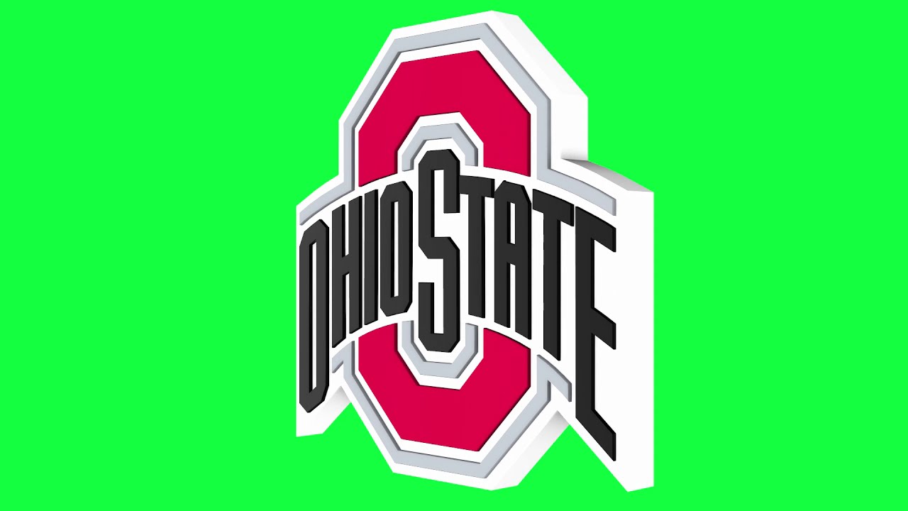 Ohio State Green Screen Logo Loop Chroma Animation - YouTube