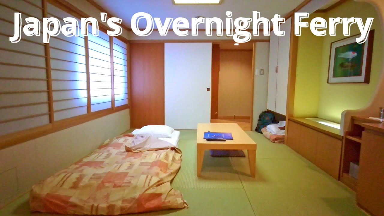 Traditional Japanese Room [Japan's Overnight Ferry] Taiheiyo Ferry KISO ...