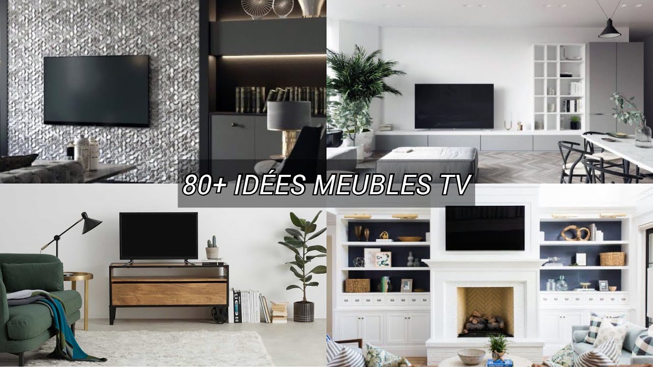 80+ idées de meubles Tv - coin télévision 2021 - YouTube