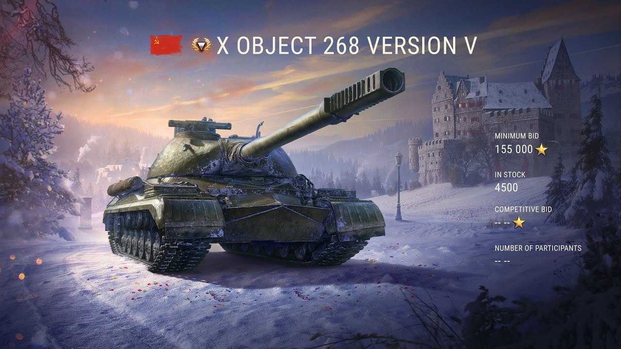 Livestream Object 268 Version 5 ngày 15/1 | World of Tanks - YouTube