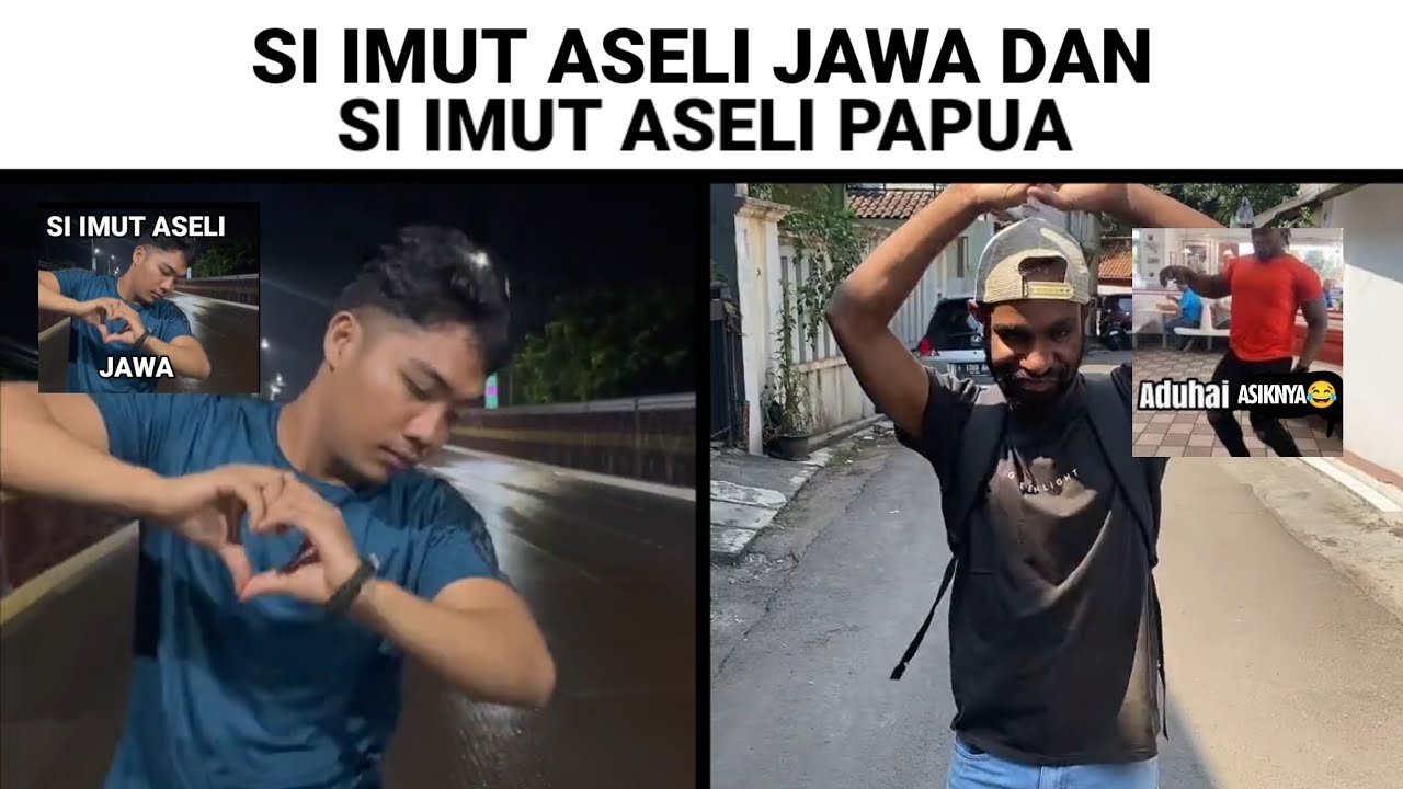 Si Imut Aseli Jawa Dan Si Imut Aseli Papua...🥰 - YouTube