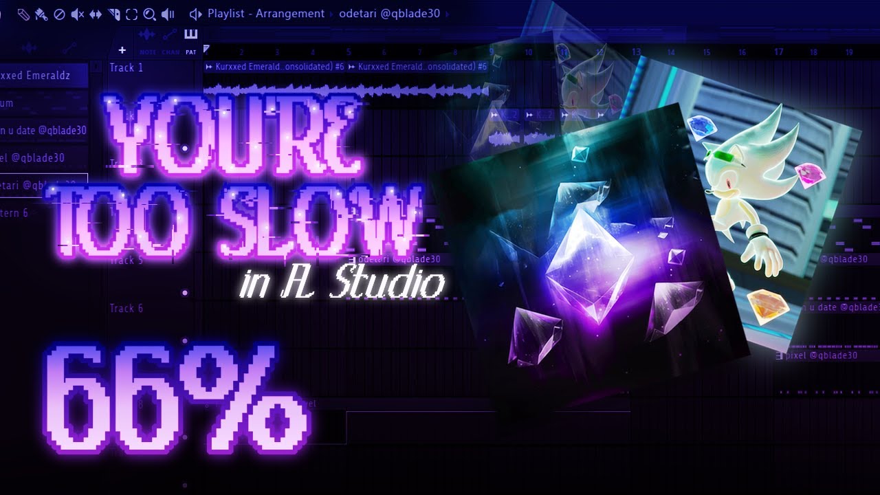 How 'YOU'RE TOO SLOW' By Odetari Was Made On FL Studio | Instrumental ...