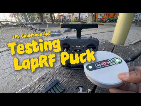 Testing LapRF timer with FPV Guidebook App