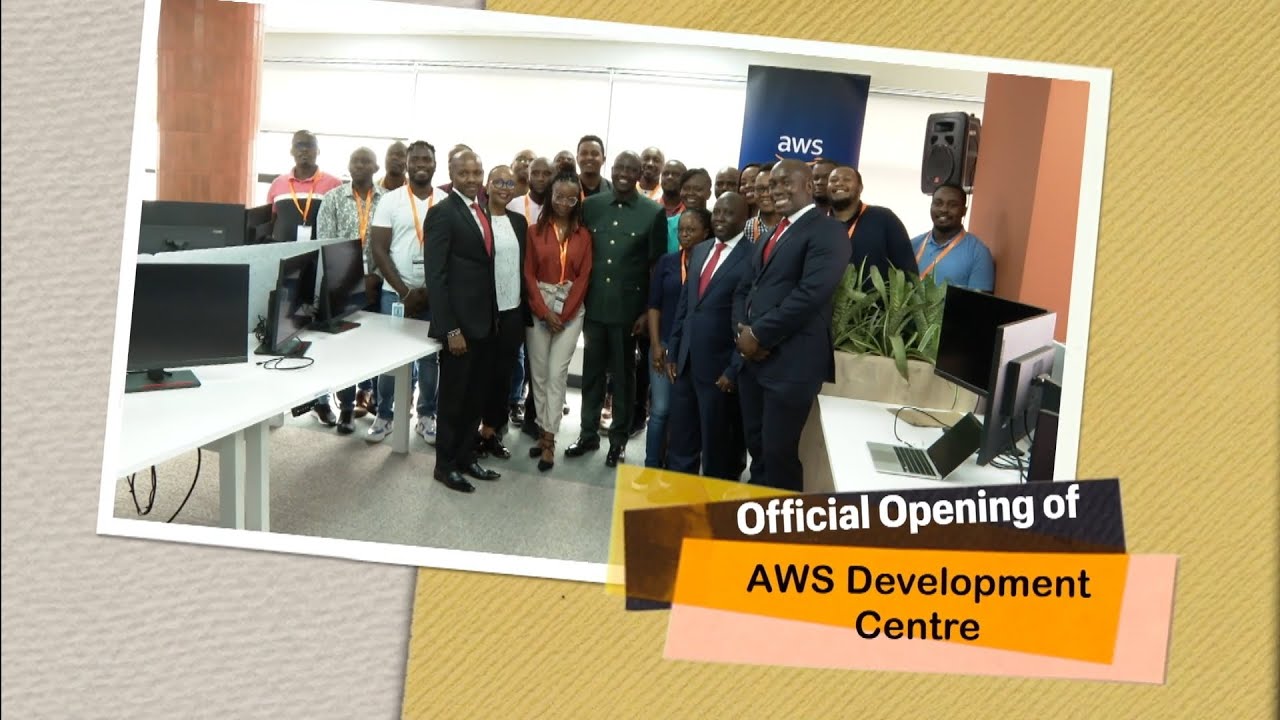 Opening of Amazon Web Services Development Centre in Nairobi - YouTube