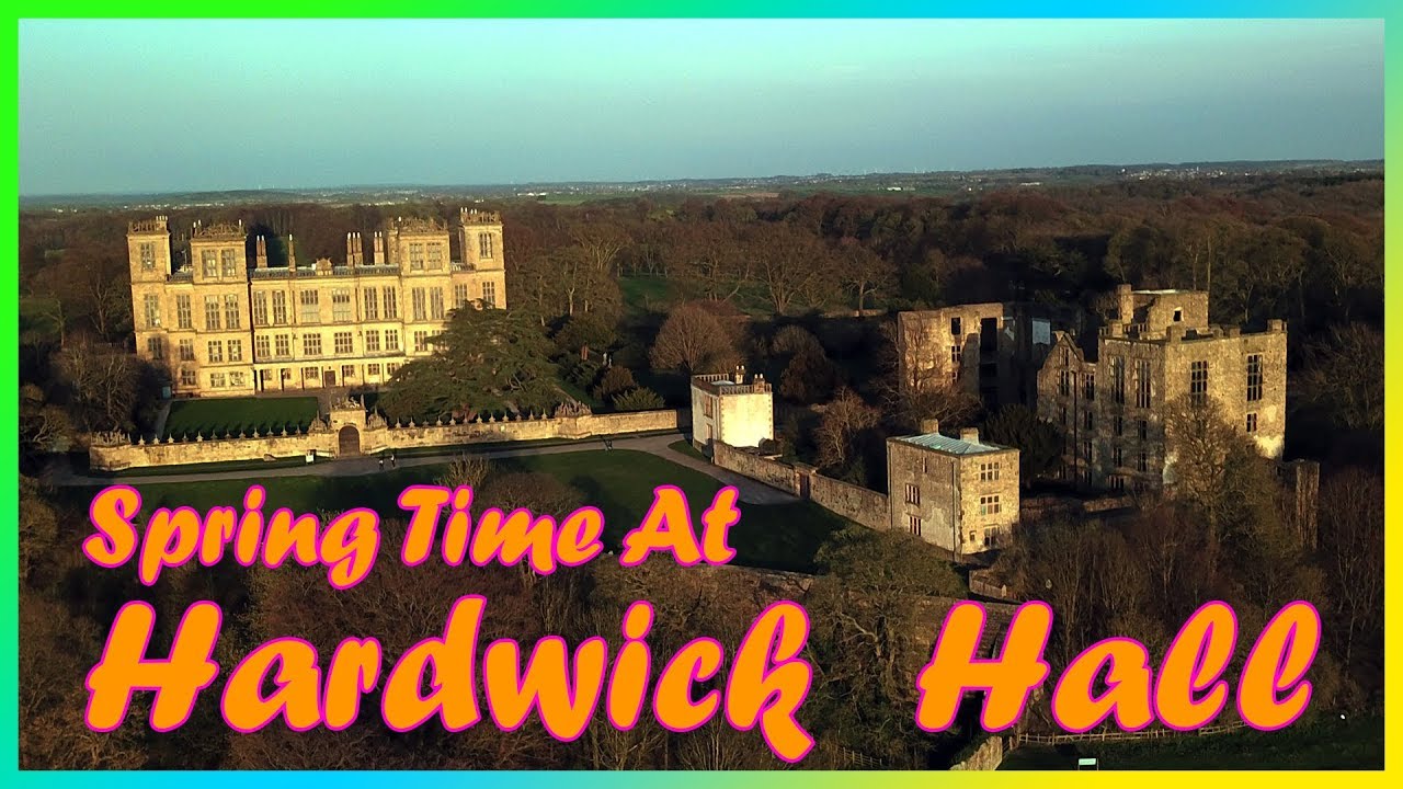Spring is Finally Here - Let's Go For A Walk Around Hardwick Hall - YouTube