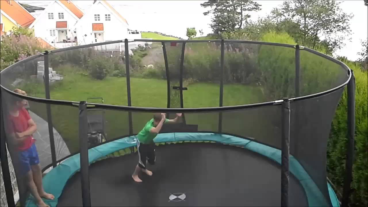 Awesome trampoline tricks 2013 - YouTube