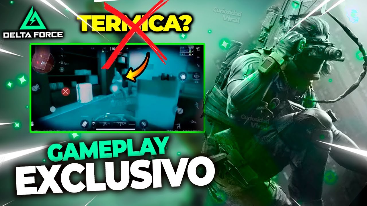 GAMEPLAY EXCLUSIVO NOX NUEVO OPERADOR - FILTRACION DELTA FORCE MOBILE😱 ...
