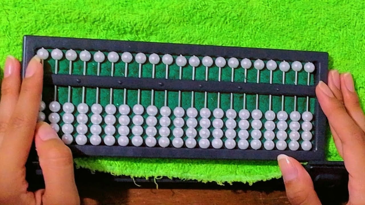 Tutorial de suma y resta en abaco - YouTube