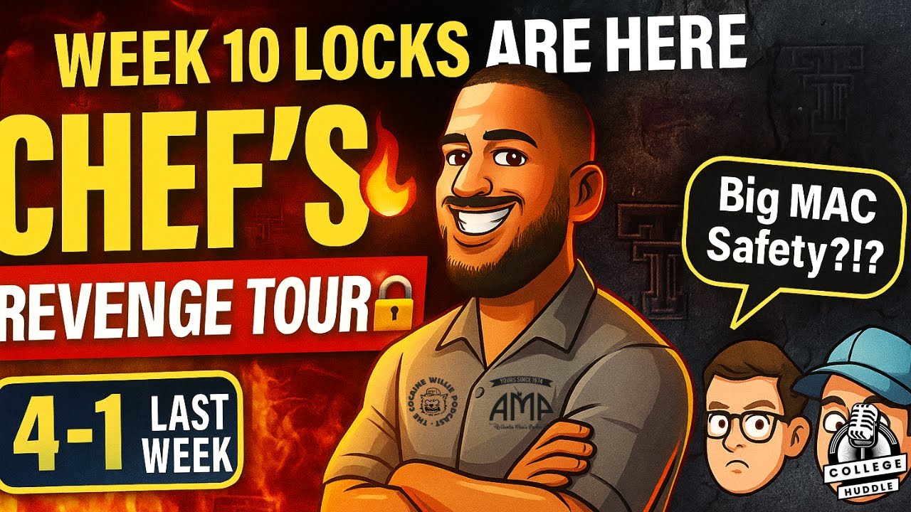 Chef's Locks Revenge Tour 🔒🔥 | Week 10 Picks & Player Prophecies (S4 ...
