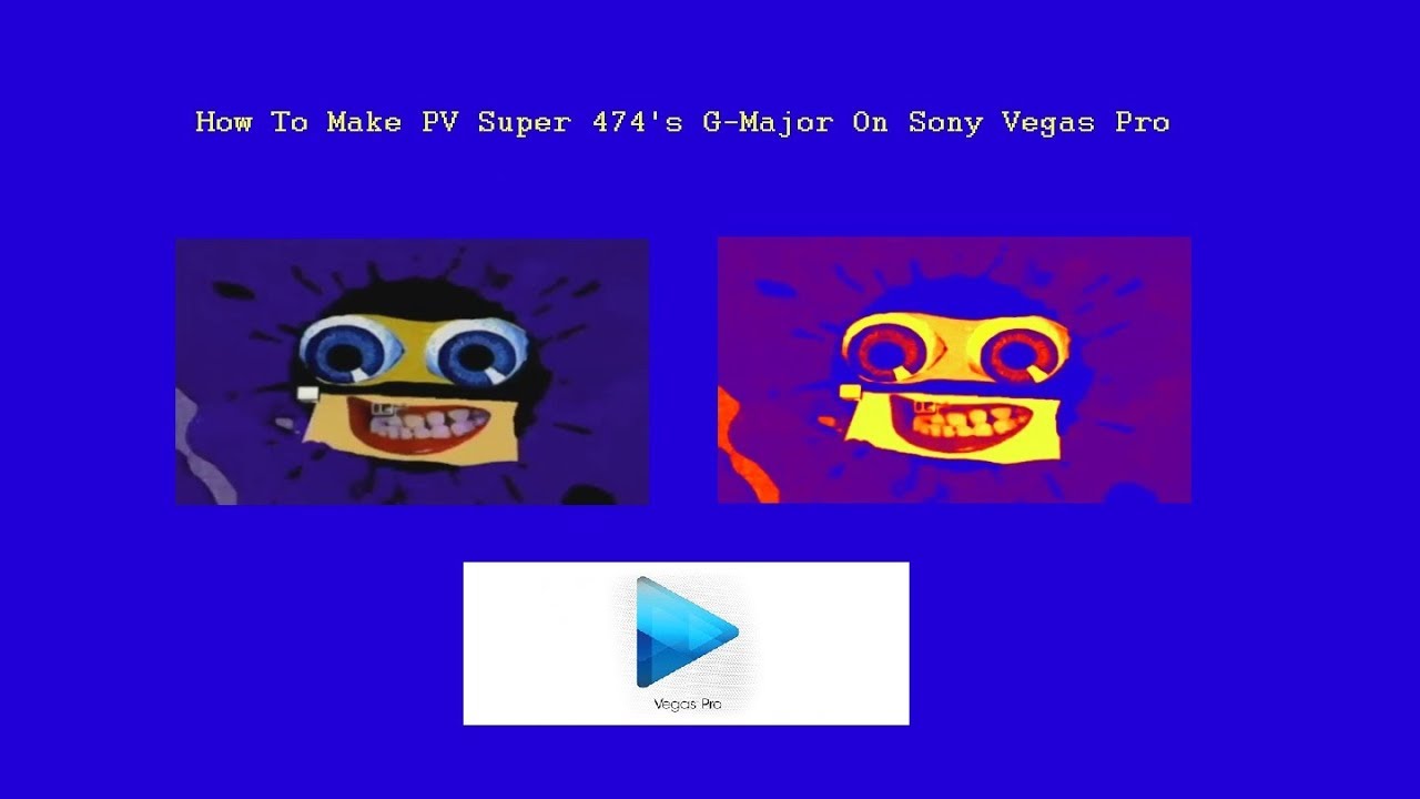 How To Make PV Super 474's G-Major 5 On Sony Vegas Pro - YouTube